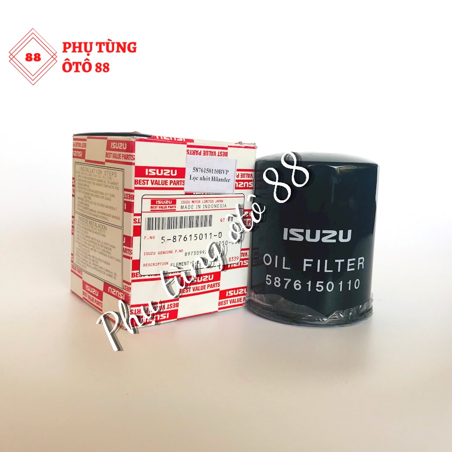 LỌC NHỚT XE ISUZU 7 CHỖ HILANDER - 5876150110
