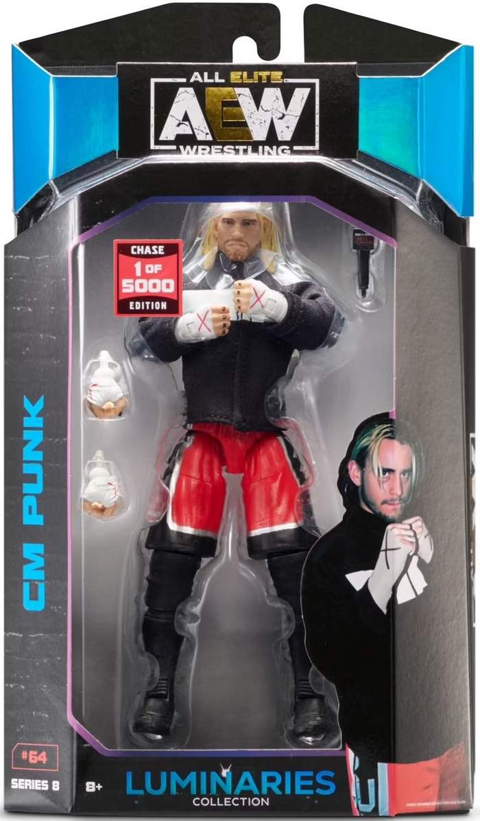 AEW CM PUNK - UNMATCHED SERIES 8 (LUMINARIES - QUẦN ĐỎ) (CHASE EDITION ...
