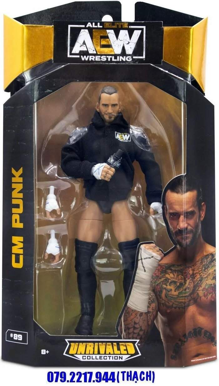 AEW CM PUNK - UNRIVALED COLLECTION (EXCLUSIVE)