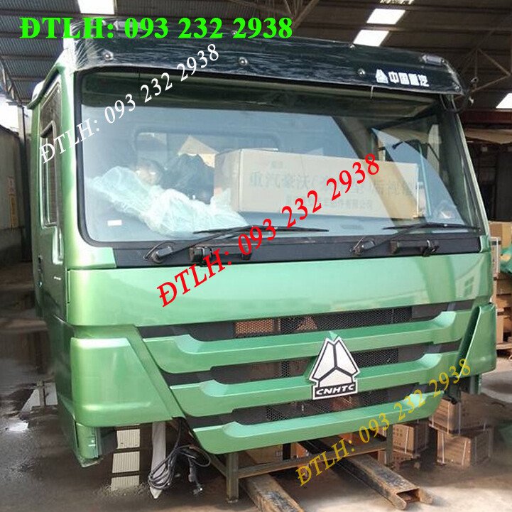 BÁN CABIN ĐƠN XE BEN HOWO KHÔNG CÓ GIƯỜNG NẰM, HOWO 336, HOWO 371 ...