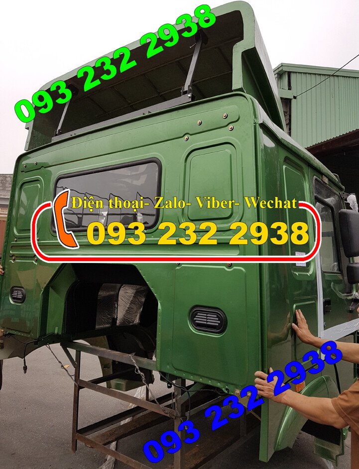 Bán cabin xe đầu kéo 2 cầu Howo 371 ps 336 ps 375 ps, 1 cầu 266 ps 290 ...