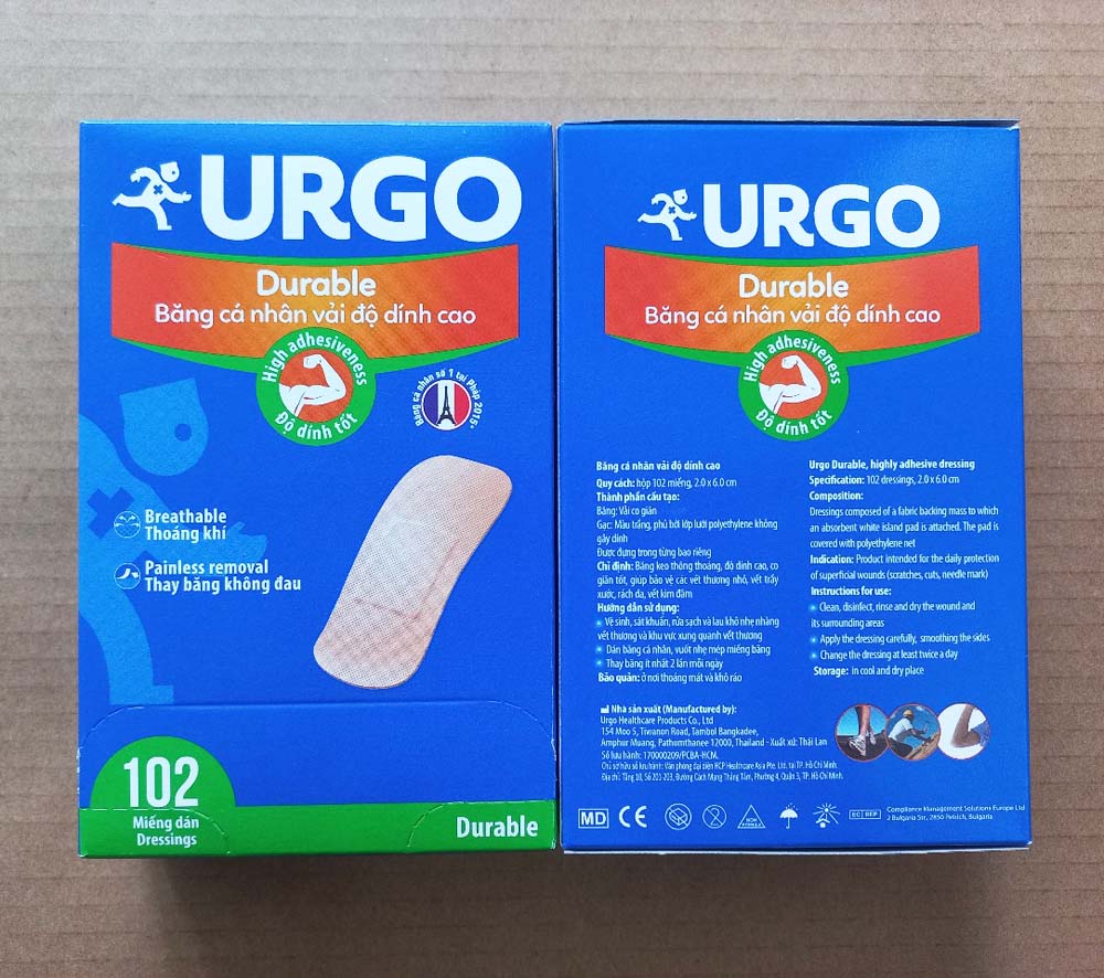 Băng cá nhân Urgo Durable