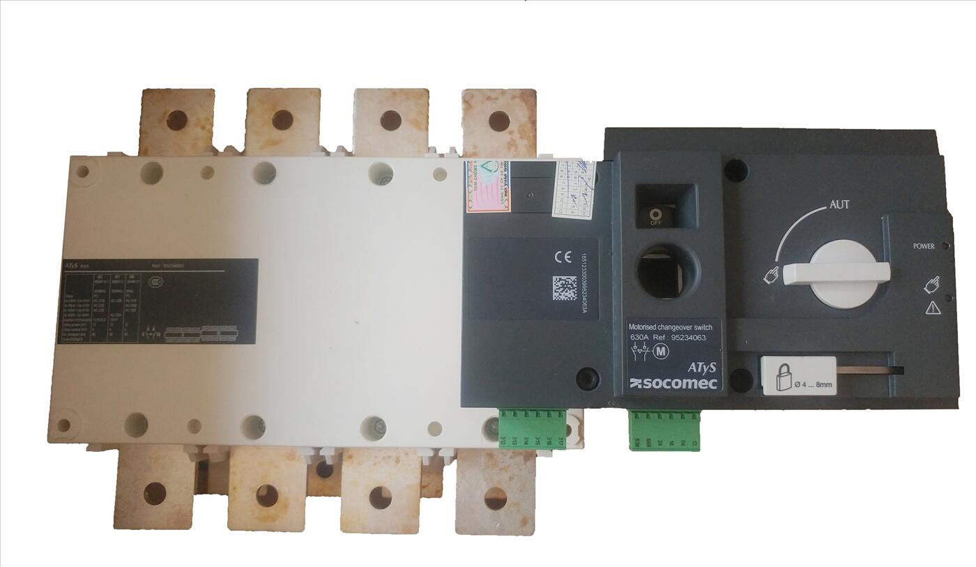 Bộ chuyển nguồn ATS 4P 400A - ATS Socomec 4P 400A