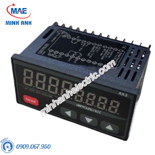 Bộ điều khiển nhiệt độ hiển thị số Hanyoung - Model AX3-3A