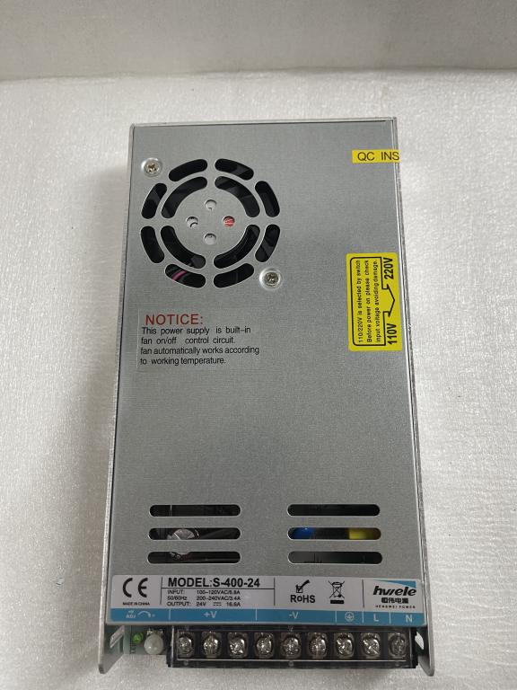Power Supply 24VDC/16.6A (S-400-24)