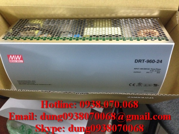 Bộ nguồn meanwell DRT-960-24, DRT-960DRT-48