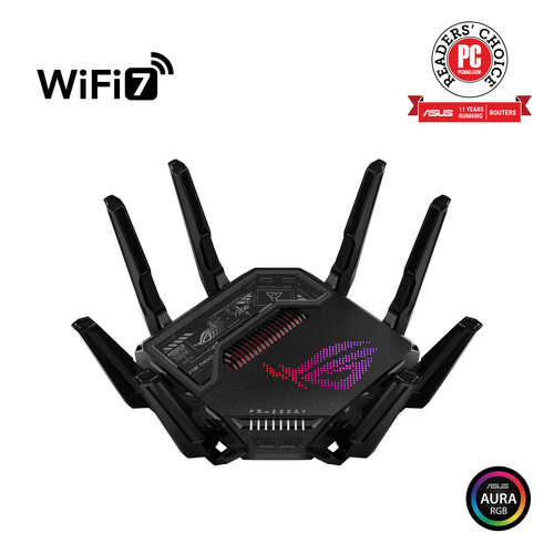 Bộ phát wifi ASUS ROG Rapture GT-BE98 Pro Wireless Quad-Band Multi-Gig ...