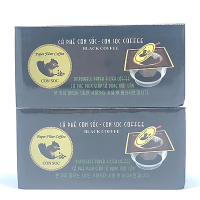 CÀ PHÊ CON SÓC ĐEN ĐƠN PHIN LỌC | CÀ PHÊ CON SÓC | CON SOC COFFEE
