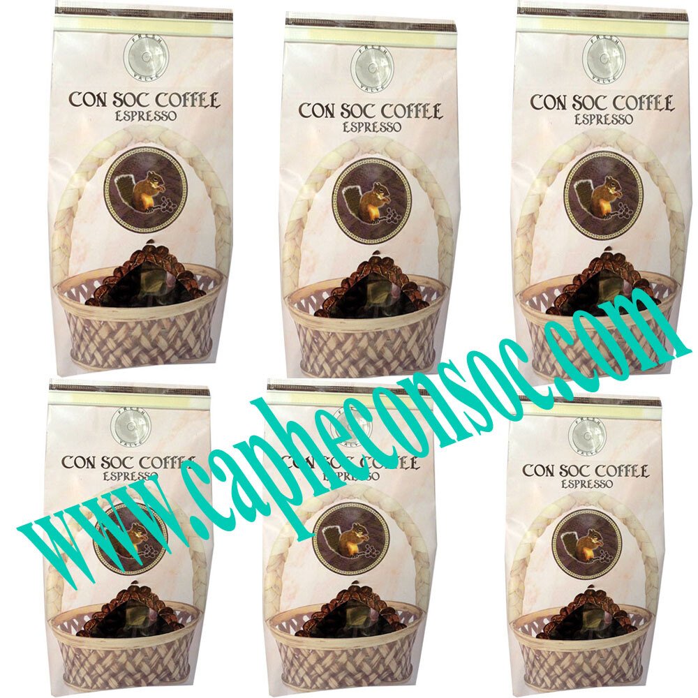 Con sóc Bean Coffee Espresso - 200gr