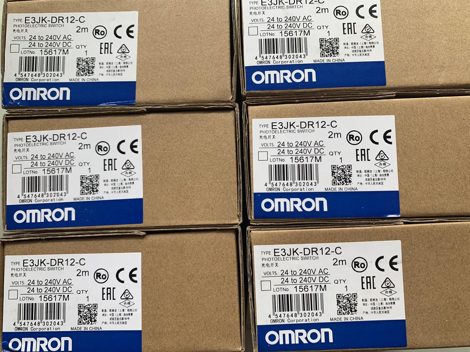 Cảm biến quang thu phát chung E3JK-DR12-C