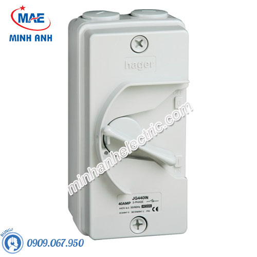 Cầu dao cách ly Hager (isolator) - Model JG432U