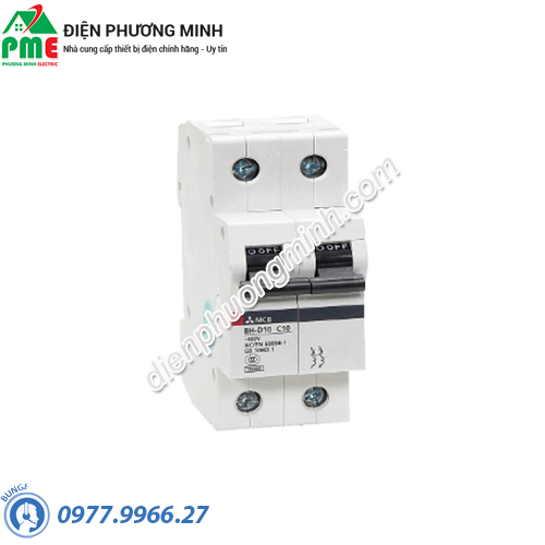 Cầu dao tự động MCB Mitsubishi BH-D6 1PN 3A C N