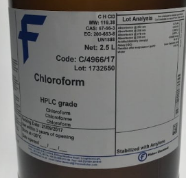 Hóa chất Chloroform ≥99.8% (2,5L/chai)- Fisher