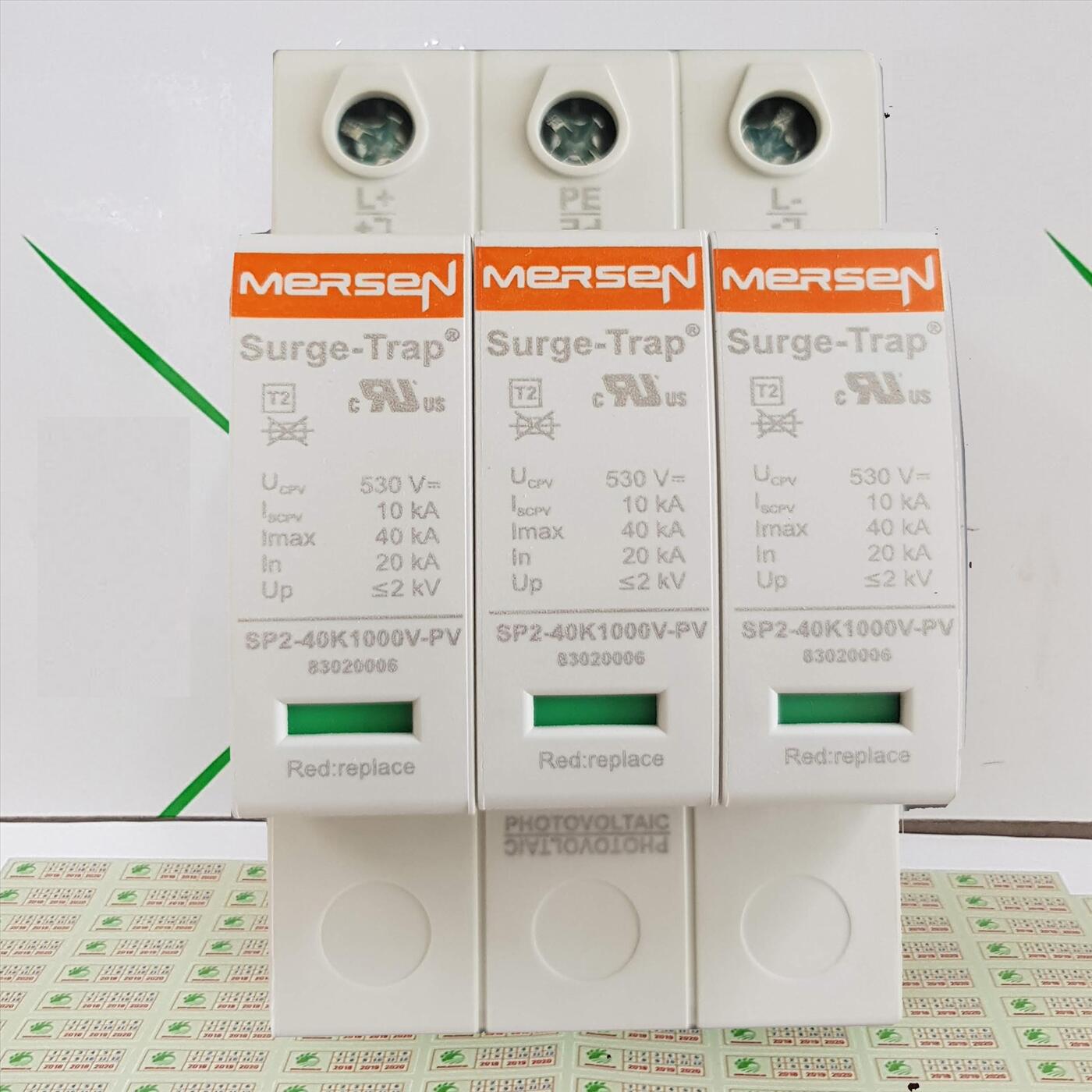 Chống sét lan truyền Mersen - Chống sét DC STPT2-40K1000V-YPVM