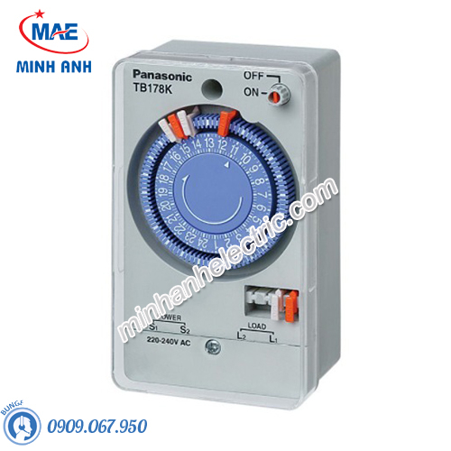 Công tắc đồng hồ Timer - Model TB178