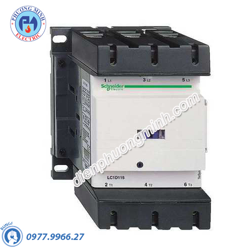 Contactor 3P, cuộn dây điều khiển 230VAC 50/60Hz 150A 1N/O 1N/C - Model ...