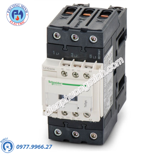 Contactor 3P, cuộn dây điều khiển 240VAC 50/60Hz 65A 1N/O 1N/C - Model ...