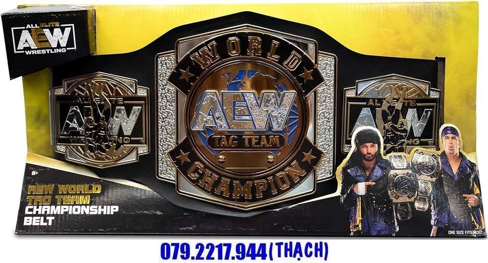 ĐAI AEW WORLD TAG TEAM CHAMPIONS (DÀNH CHO ĐỘ TUỔI: 8 ĐẾN 15 TUỔI ...