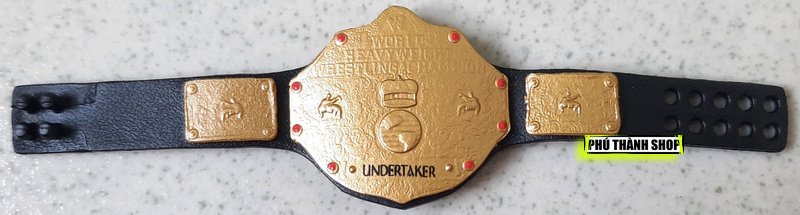ĐAI MÔ HÌNH WORLD HEAVYWEIGHT CHAMPION FEATURES UNDERTAKER NAME PLATE
