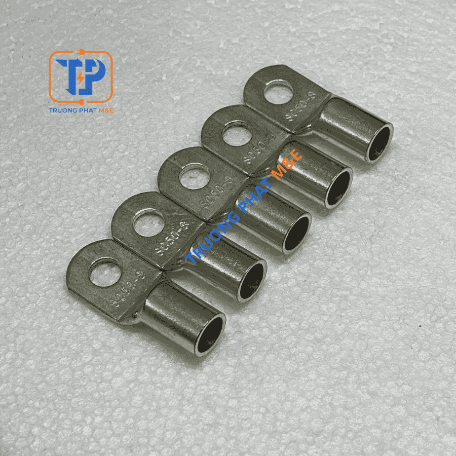 Đầu cos SC 50-8: Đồng mạ thiếc chống oxy hóa, giá tốt