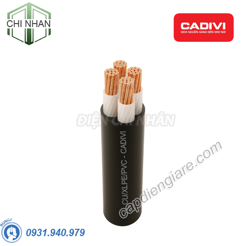 Dây cáp điện 4 lõi Cadivi CXV-4x25 mm2 – 0.6/1kV Cu/XLPE/PVC - 56002241