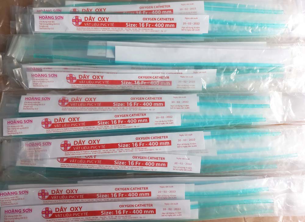 Dây oxy 1 nhánh Hoàng Sơn