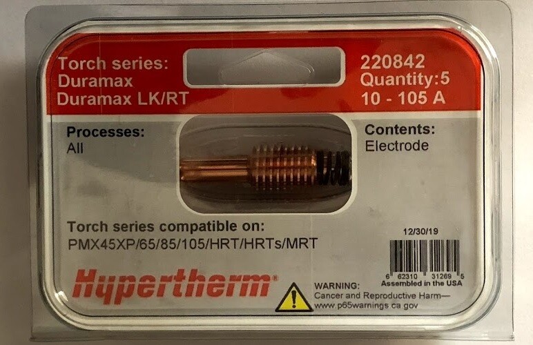 Điện cực 220842 Hypertherm electrode