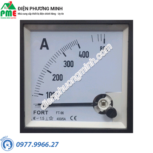 Đồng hồ Ampermeter Fort FT-96A 0-400A