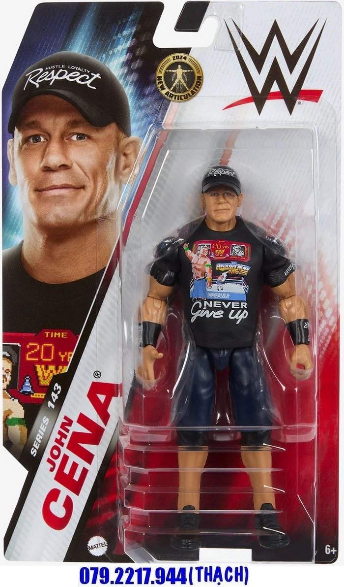 [ĐỢT 6 - ĐẶT HÀNG TRƯỚC] WWE JOHN CENA - SERIES 143