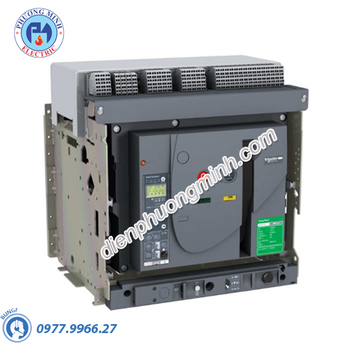 EasyPact MVS, ACB 3P 1600A 65kA Fixed, Type H - Model MVS16H3MF2L