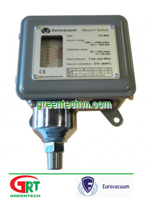 Eurovacuum Type: 119.800 | Cảm biến áp suất chân không Eurovacuum Type ...