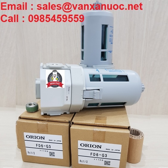 Orion Auto drain trap, FD6, FD6-G1, FD6-G2,FD6-G3, Van xả orion FD6, Cốc xả Orion,phân phối ORION