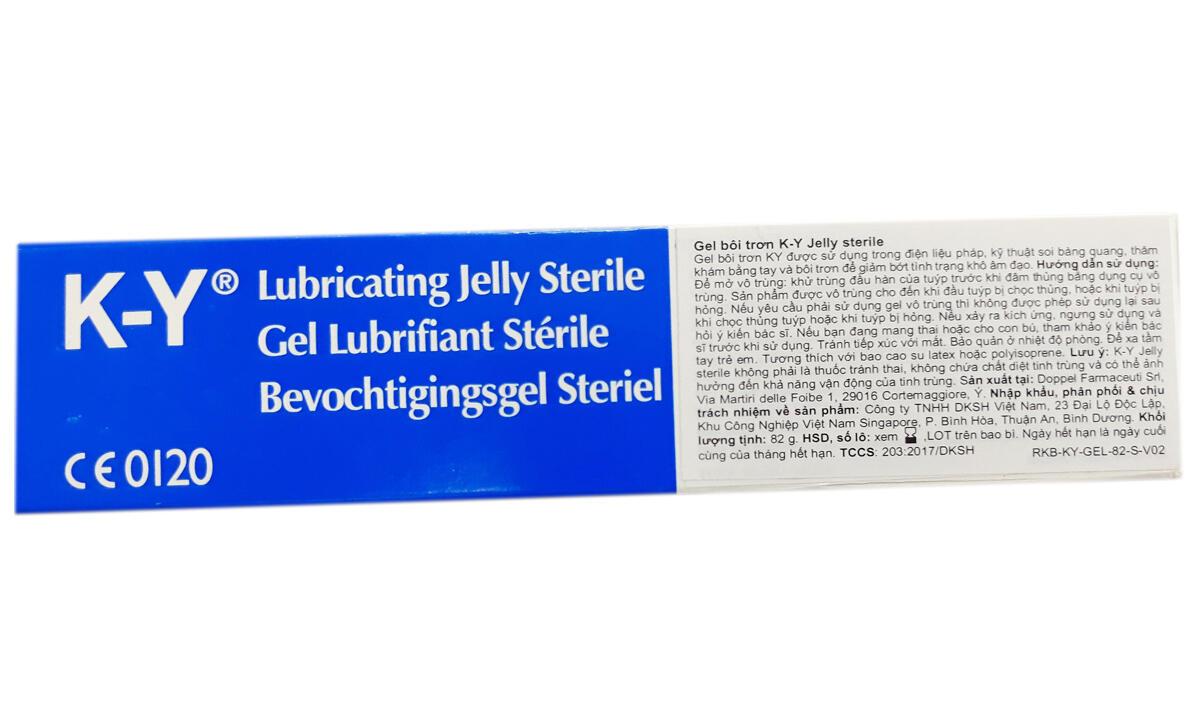 Gel bôi trơn K-Y Jelly Sterile