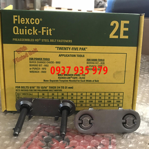 Ghim băng tải bản lề Flexco 2E | 2E fastener flexco | Kẹp Flexco 2E