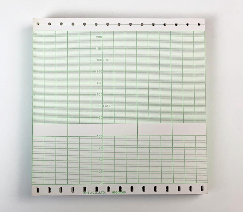 Giấy monitor sản khoa Toitu 0030-005 (có lỗ) (152x150x200)