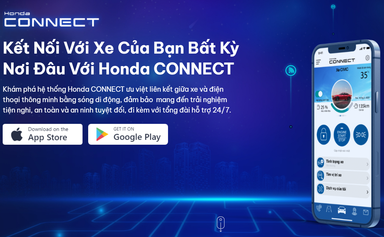 Honda Connect là gì? Những xe nào được trang bị Honda Connect?