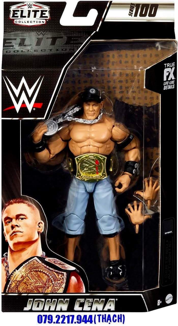 [HỘP MÓP] WWE JOHN CENA - ELITE 100