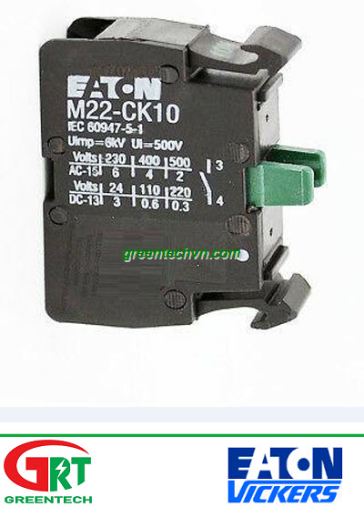 M22-CK10 | Eaton M22-CK10 | Công tắc nút nhấn | M22-CK10 | Eaton Vietnam