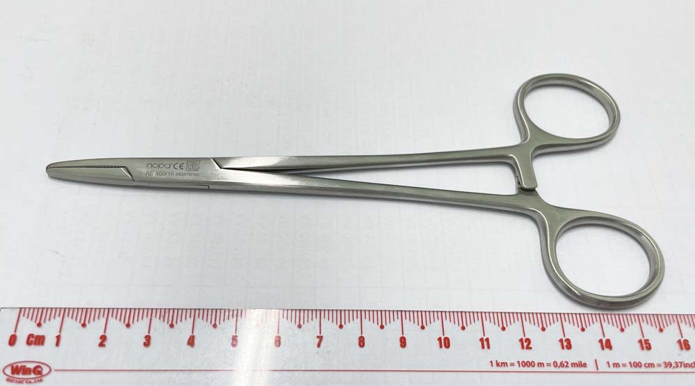 Kẹp kim Mayo-Hegar 16 cm Nopa AE 100/16