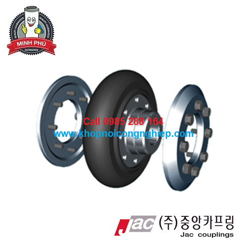 RUBBER COUPLING JAC RF135