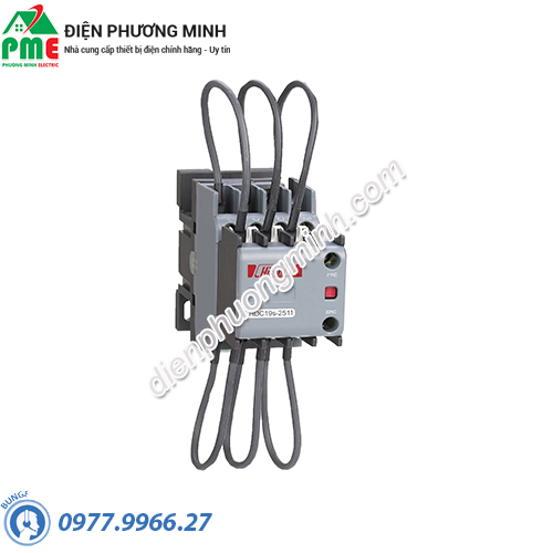 Khởi động từ dùng cho tụ bù Himel HDC19S2511M7 3P 15kVAR