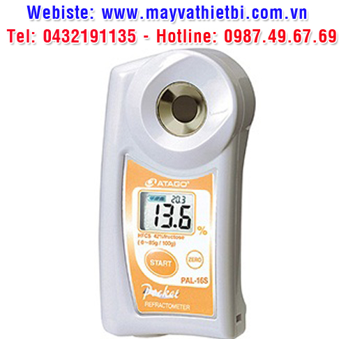 Khúc xạ kế Atago đo nồng độ dung dịch xi-rô bắp (HFCS-42) - Model PAL-16S