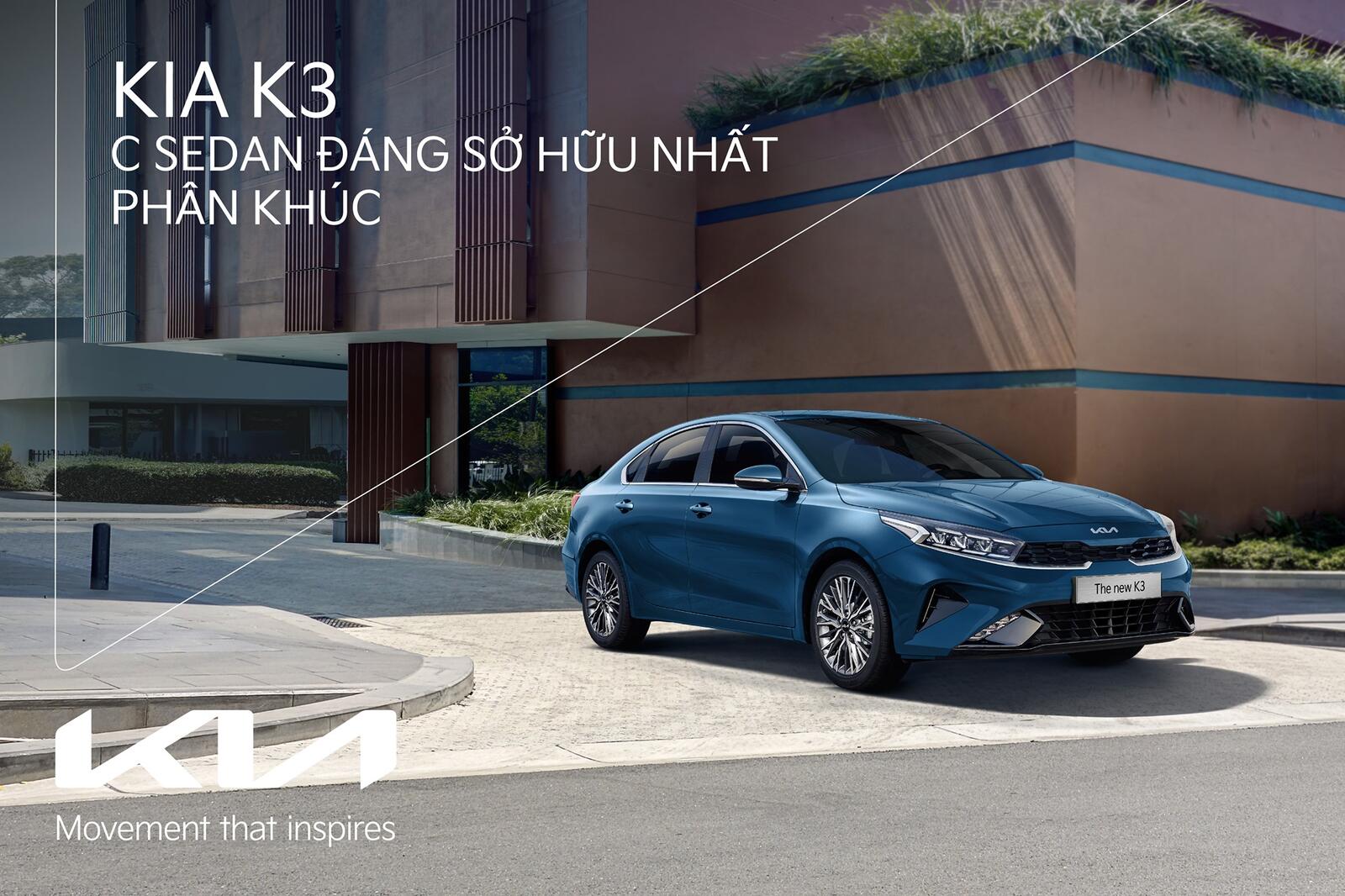 Kia K3 – Sedan hạng C đáng sở hữu nhất phân khúc