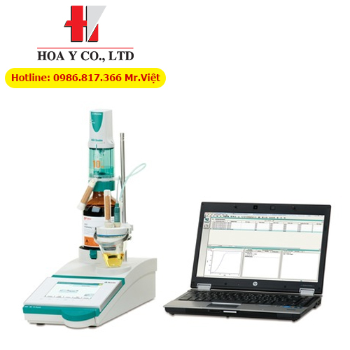 Máy chuẩn độ Karl Fischer xác định ẩm 915 KF Ti-touch Metrohm