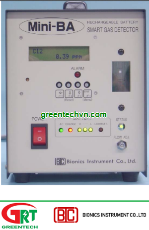 Máy đo khí TMS Bionics Mini-BA-5000 | Transportable Detector TMS Mini ...