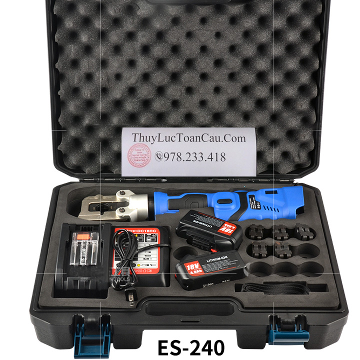 Máy ép cos thủy lực dùng Pin Mini ES-240