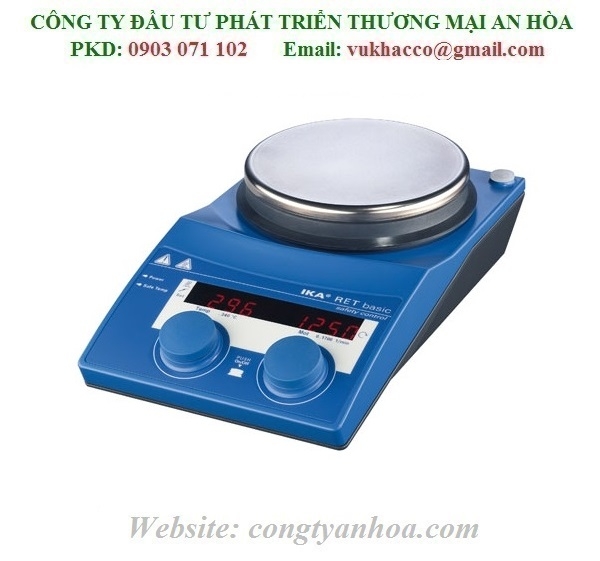 MÁY KHUẤY TỪ GIA NHIỆT 1 VỊ TRÍ IKA Model: RET BASIC