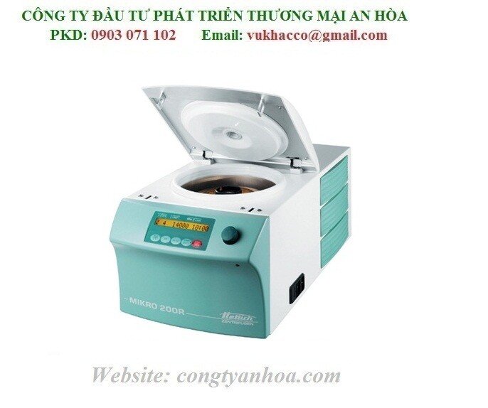 MÁY LI TÂM LẠNH HETTICH Model: MIKRO 200R,Model: MIKRO 200R