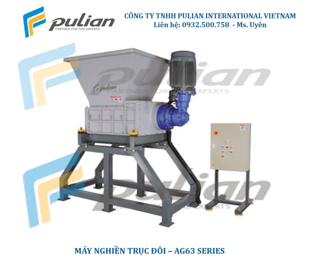 MÁY NGHIỀN TRỤC ĐÔI - Model: AG63-1500