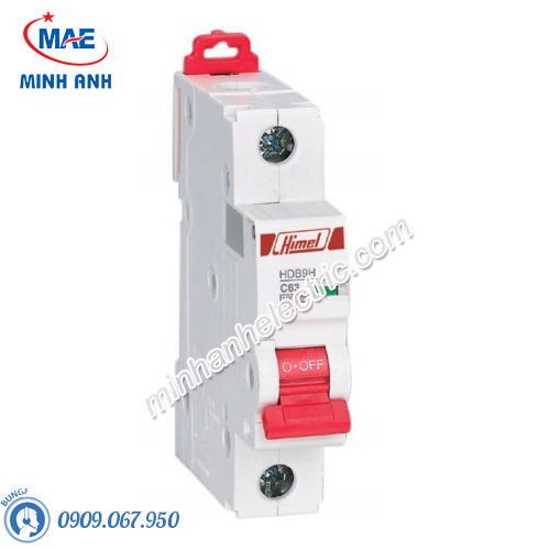 MCB 1P 80A 10kA - Model HDB2H1C80